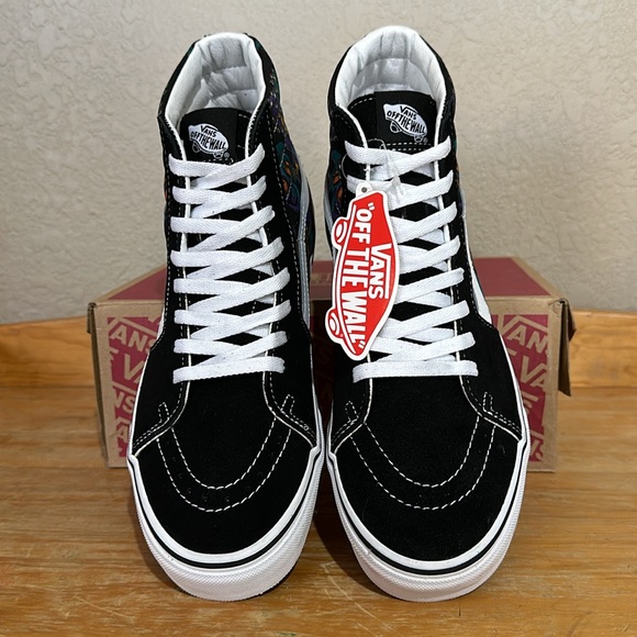 Vans | Shoes | Vans Sk8 Hi Trippy Drip Black Multiple Mens Size 95 ...